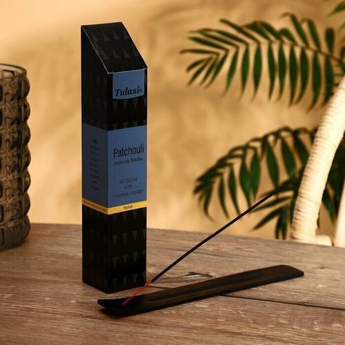 Благовония 40 аромапалочек с подставкой Patchouli 1 упак.