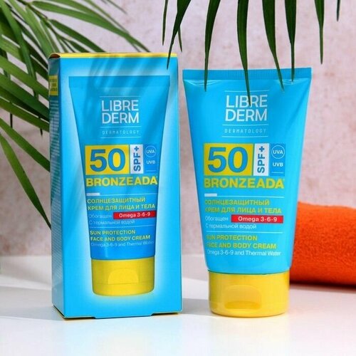 Солнцезащитный крем для лица и тела 50 SPF+ с Омега 3-6-9, 150 мл