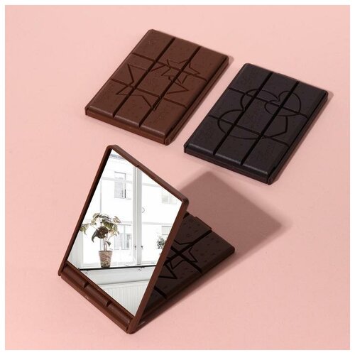 Зеркало складное «Шоколадное чудо», 10 ? 7 см, рисунок микс
