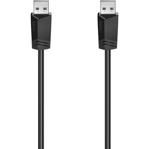 Кабель Hama H-200601 ver2.0 USB (m) USB A(m) 1.5м черный