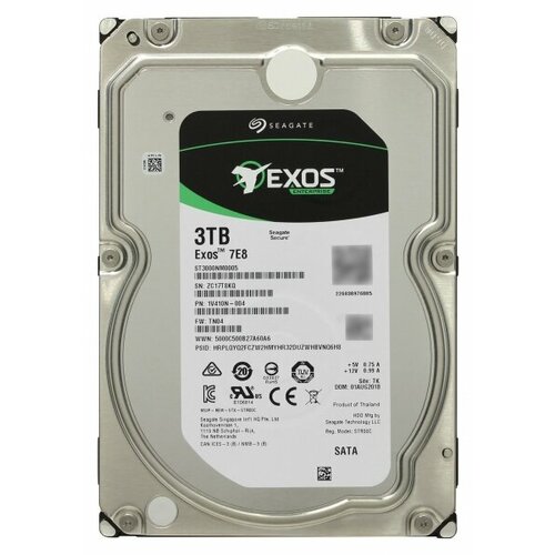 Жесткий диск Seagate 1V410N 3Tb 7200 SATAIII 3.5" HDD