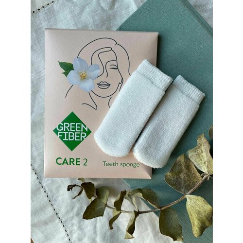 Спонж для чистки зубов Green Fiber CARE 2