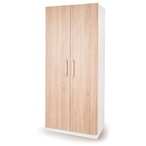 Шкаф для одежды Шарм-Дизайн Шарм 90х60х220 Белый+Дуб Сонома