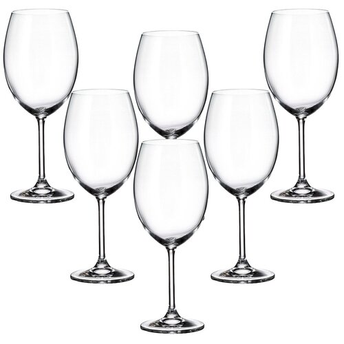 Набор бокалов для вина Crystalite Bohemia Colibri/Gastro 580мл (6 шт)
