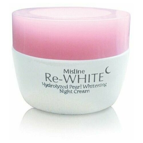 Ночной отбеливающий крем для лица Mistine Re-white Night Cream. 30 мл