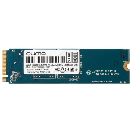 Твердотельный накопитель Qumo Novation 1 ТБ M.2 Q3DT-1000GPP4-NM2