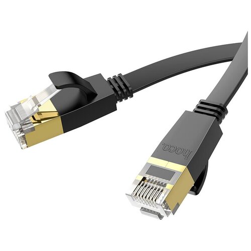 Кабель для интернета Патч-корд плоский Hoco US07 Gigabit RJ45 CAT.6 3m