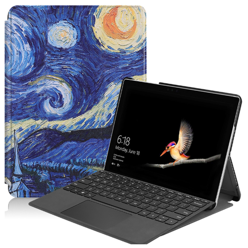 Чехол-обложка футляр MyPads для Microsoft Surface Go 2 (2020) 10.5 / Microsoft Surface Go 3 тонкий с магнитной застежкой необычный с красивым рис.
