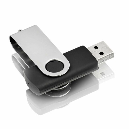 USB флешка, USB flash-накопитель, Флешка Twist, 16 Гб, черная, арт. F01 USB 3.0