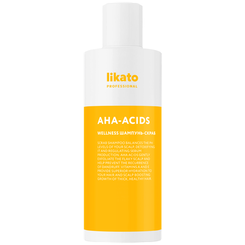 Likato Professional шампунь-скраб Wellness для глубокого очищения жирной кожи головы, 250 мл