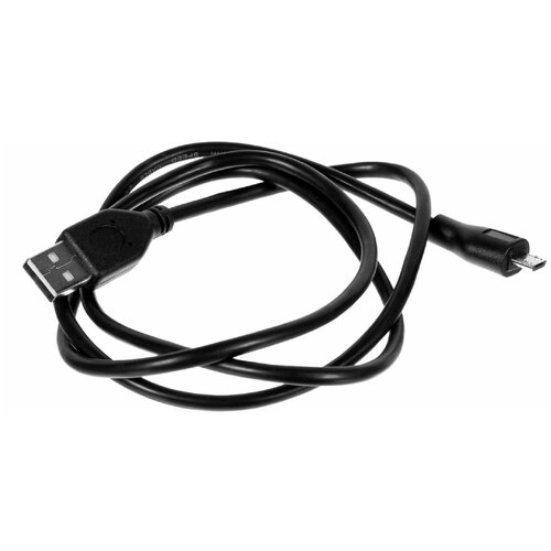 Кабель USB-microUSB Oxion Стандарт 1 м, ПВХ/медь, цвет чёрный