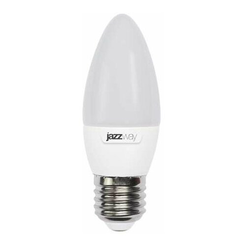 Лампа светодиодная PLED-SP C37 7Вт свеча 5000К холод. бел. E27 560лм 230В JazzWay 1027849-2 (2шт.)