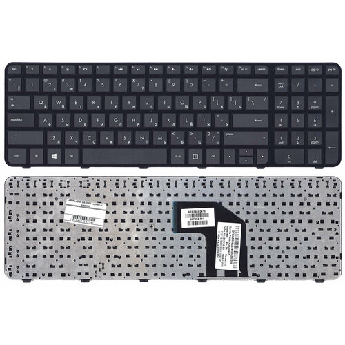 Клавиатура для ноутбука HP Pavilion G6-2347er черная с рамкой