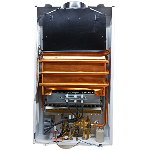 Проточный газовый водонагреватель Volna JSD-20C-G1, 10л/мин, усиленный теплообменник