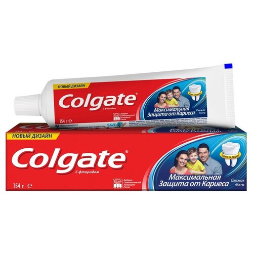 Зубная паста COLGATE защита от кариеса Свежая мята FCN89276 1 шт.