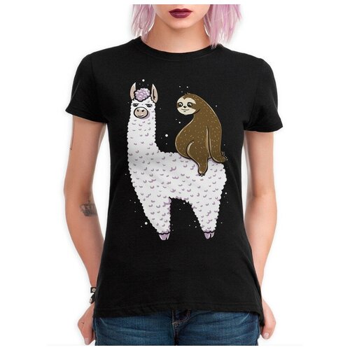 Футболка DS Apparel, размер 3XL, черный