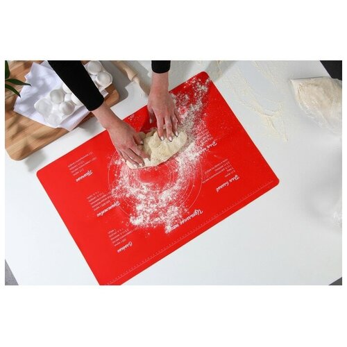 Силиконовый коврик для выпечки «Идеальное тесто», 64 х 45 см