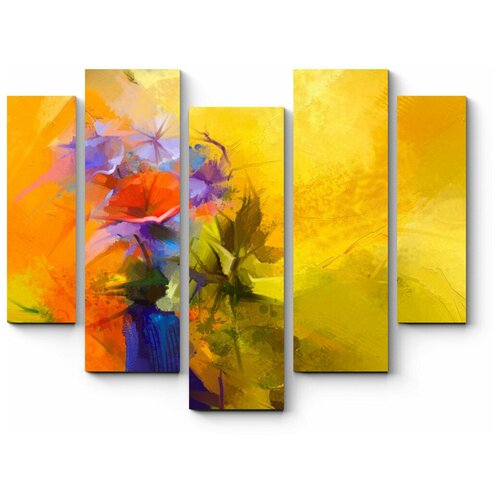 Модульная картина Цветущие краски весны 151x123