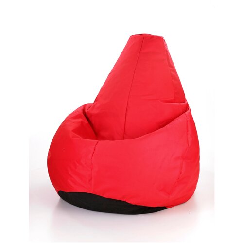 Кресло-мешок, Бескаркасный пуф груша, Ibag, Оксфорд, Размер XXL, цвет 900 "Красный148"