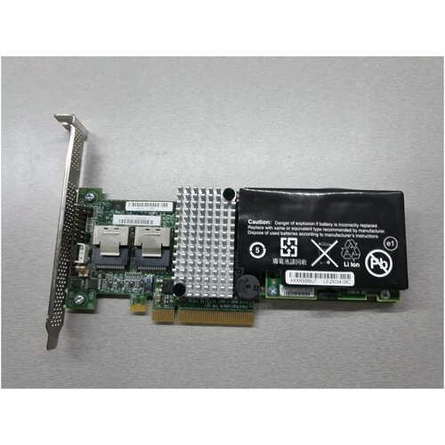RAID контроллер PCI-e x8 Intel RS2BL080 SAS SATA L3-25121-66C (512Mb)