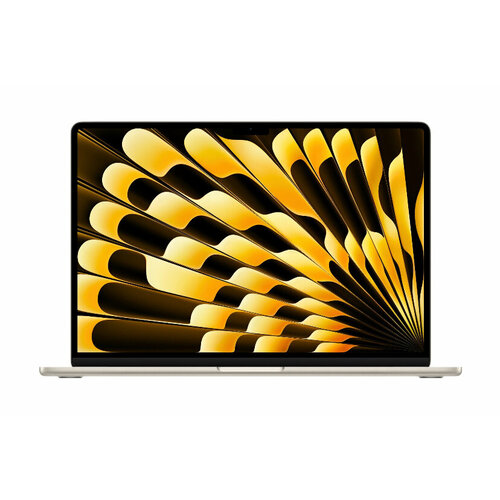 Ноутбук Apple MacBook Air 15.3" (M2 8C CPU/10C GPU 2023) 8 ГБ 512 ГБ SSD (MQKV3) Сияющая звезда/Русская Раскладка