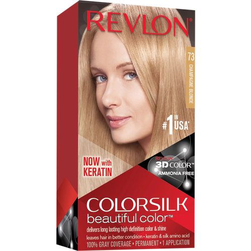 Крем для волос Revlon Colorsilk 73 Champagne Blonde 130мл