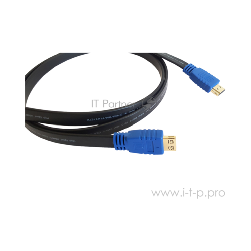 Кабель Hdmi [97-01014006] Kramer Electronics C-HM/HM/FLAT/ETH-6 Hdmi-hdmi (Вилка - Вилка) c Ethernet .