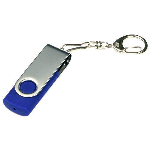 Флешка для нанесения Квебек (8 Гб / GB USB 2.0 Темно - синий/Dark Blue 030 Flash drive VF- 501)