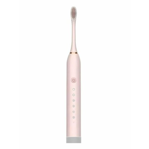 Электрическая зубная щетка Sonic Toothbrush X-3. Цвет розовый