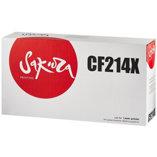 Картридж CF214X (14X) Black для принтера HP LaserJet Enterprise 700 M712n; M712dn; M712xh