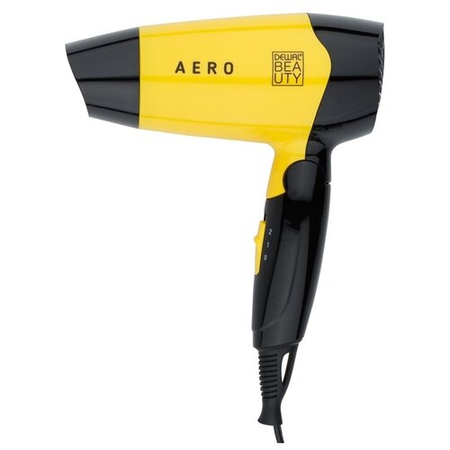 Фен Dewal Beauty HD1002 Aero, желтый/черный