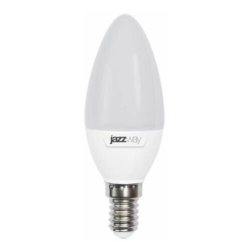 Лампа светодиодная PLED-SP C37 9Вт свеча 3000К тепл. бел. E14 820лм 230В JazzWay 2859457A (4шт.)