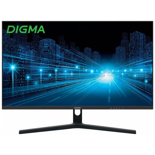 Монитор Digma 27" DM-MONB2702 черный IPS LED 5ms 16:9 HDMI матовая 250cd 178гр/178гр 2560x1440 75Hz DP 2K 5.3кг