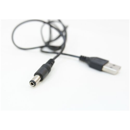 Кабель USB Am на штекер 2.1мм 5V 1м CC-USB-AMP35-6. Кабель 5.5*2.1mm питания USB для различной техники