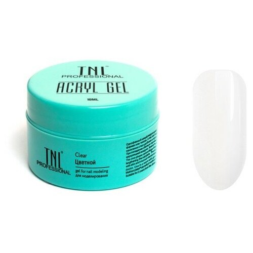 Акриловый гель TNL Acryl Gel, белый, 18 мл