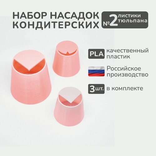 Набор кондитерских насадок №2
