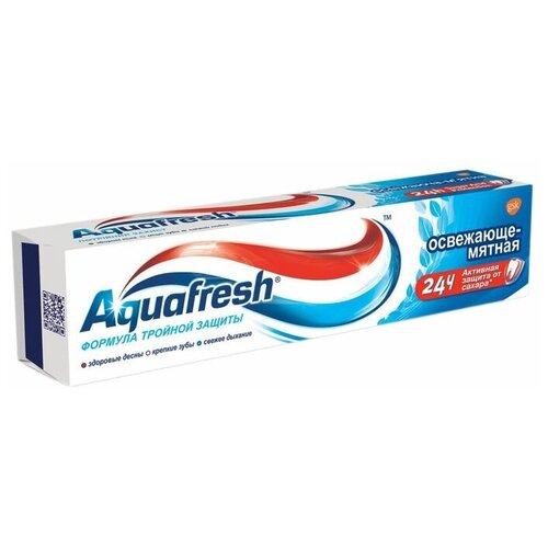 Зубная паста Aquafresh «Освежающая мятная», 50 мл