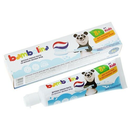 Зубная паста для детей "Bambolina" от 8 лет, 50 мл 3605075