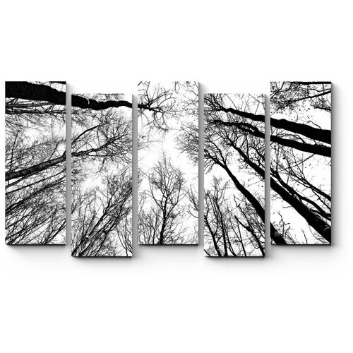 Модульная картина Осенний лес 100x58