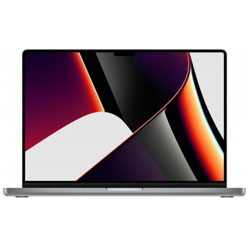 16.2" Ноутбук Apple Macbook Pro 16 (2021) 3456×2234, Apple M1 Max, RAM 32 ГБ, SSD 1 ТБ, Apple graphics 32-core, macOS, MK1A3B/A, серый космос, английская раскладка