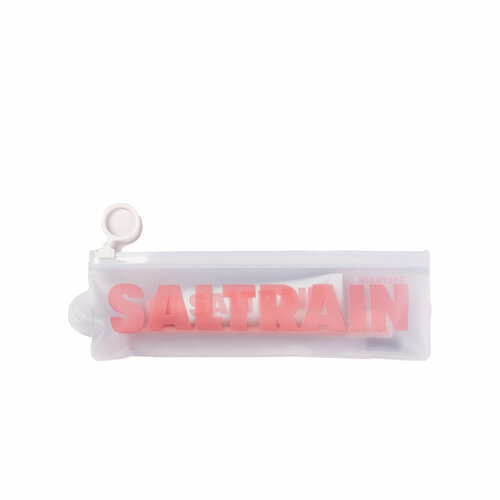 SALTRAIN Дорожный набор для ухода за полостью рта, цвет розовый 30 гр