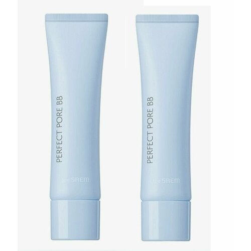THE SAEM Крем ББ для лица с расширенными порами Saemmul Perfect Pore BB 01 Light Beige, 30 мл - 2 штуки