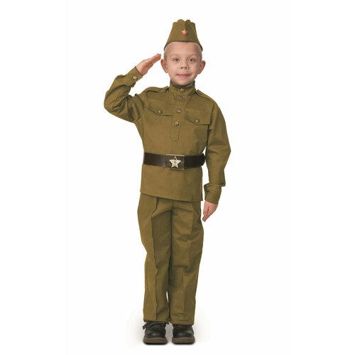 Детский костюм солдата хлопковый