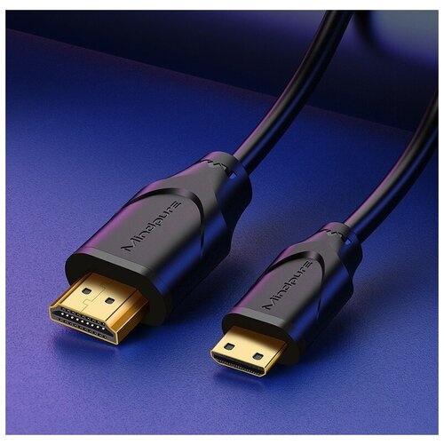 Высококачественный кабель Mindpure HDMI (M) - Mini HDMI (M) 2.0v AD016. 1м