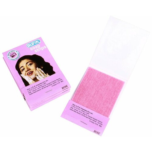 Soap Strips ROSE Bufin (Мыло одноразовое, полоски (стрипсы), аромат роза, Бафин), 1 шт.