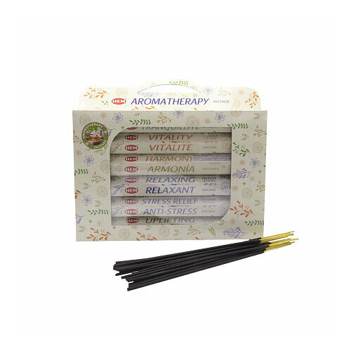 Подарочный набор AROMATHERAPY Incense, Hem (Набор из шести видов благовоний, ароматерапия, Хем), 1 уп.