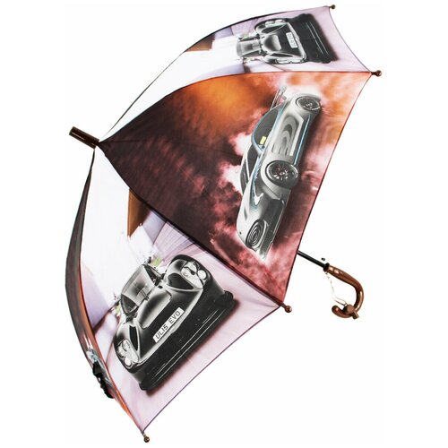 Зонт-трость Rain-Proof, коричневый