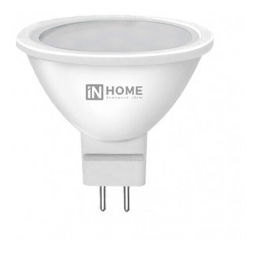 Лампа светодиодная IN HOME LED-JCDR-VC (4690612030715), GU5.3, MR16, 4 Вт, 6500 К