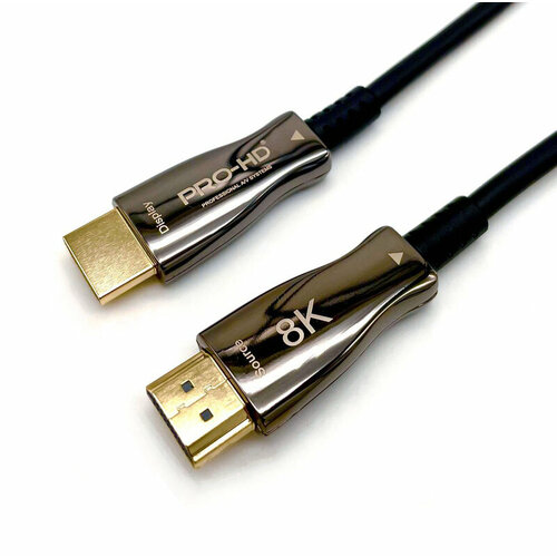 HDMI кабель оптический 2.1 Pro-HD Optical Fiber 8K-4K HDR 20 метров