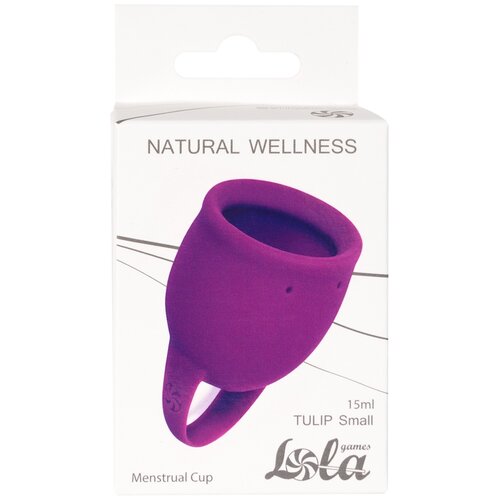 Lola games  Менструальная чаша Natural wellness, фиолетовый